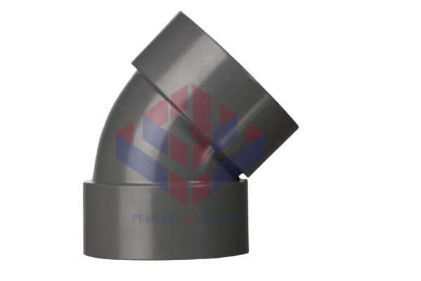 Elbow 45° PVC Rucika D 150 (6") - ผู้จัดจำหน่ายท่อ HDPE, PVC, PPR และ ...